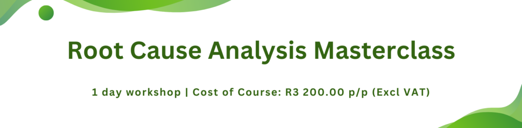 Root Cause Analysis Masterclass - Progress Excellence